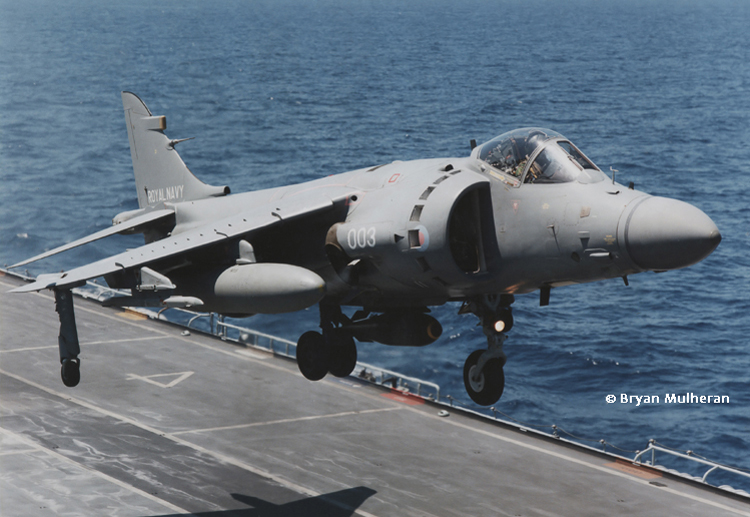 Sea Harriers in the Med, 1995 | Naval Air History
